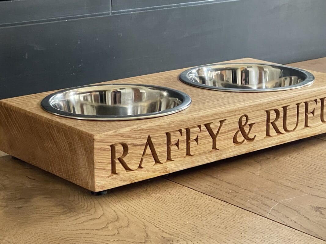Double Dog Bowls | View Options | MakeMeSomethingSpecial.com