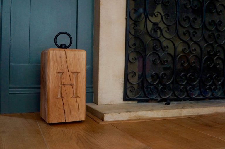 Personalised Oak Doorstops - MakeMeSomethingSpecial.com