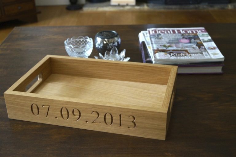 Personalised Wooden Letter Trays | MakeMeSomethingSpecial