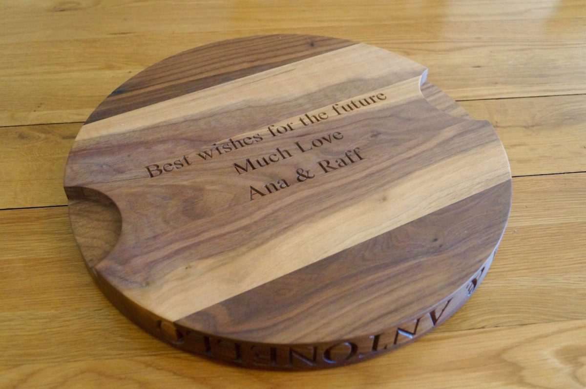 Personalised Wedding Cake Boards | MakeMeSomethingSpecial.com