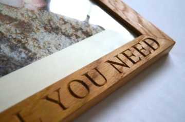 Personalised Wooden Photo Frames | MakeMeSomethingSpecial.com