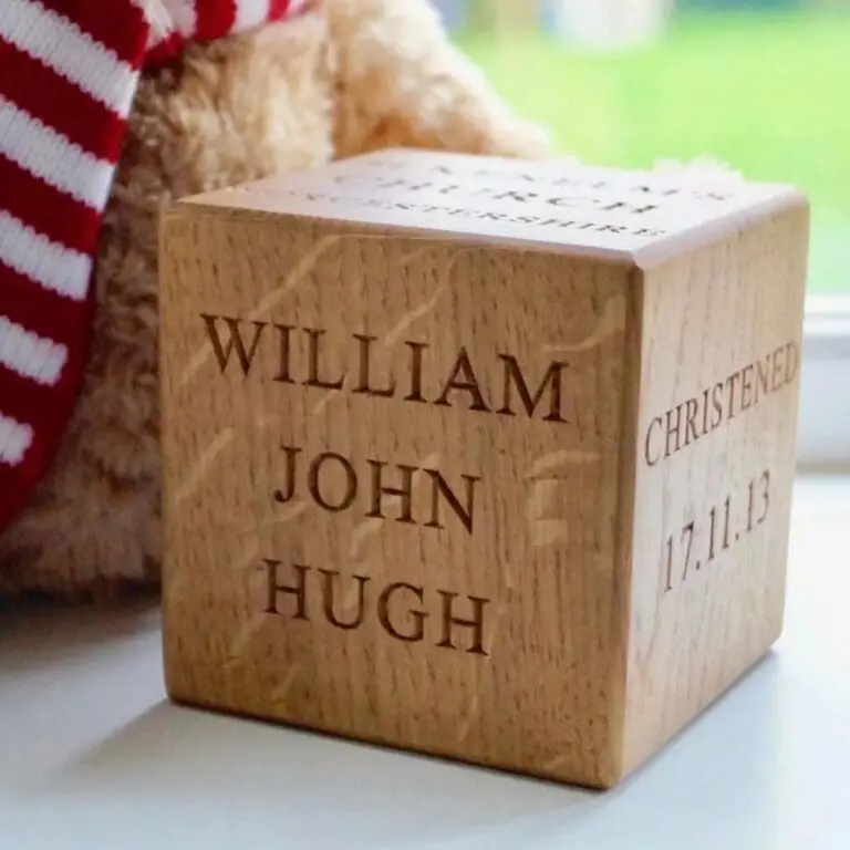 Christening / Baptism Blocks | MakeMeSomethingSpecial.com