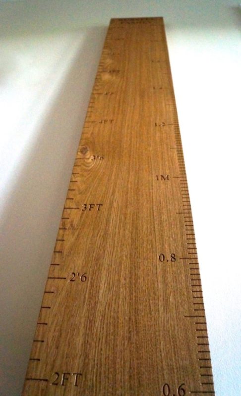 Personalised Wooden Wall Height Charts - MakeMeSomethingSpecial.com
