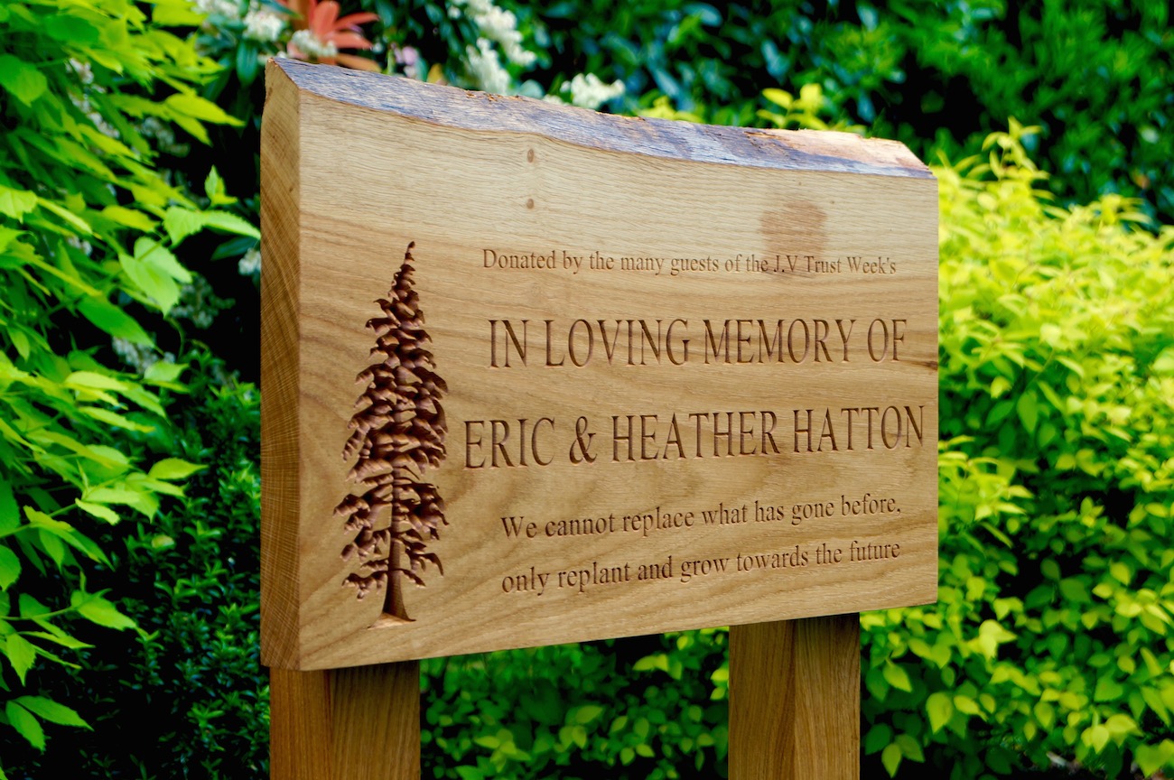 Engraved Wooden Memorial Plaques MakeMeSomethingSpecial