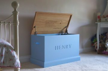 Personalised Wooden Toy Boxes, As Made for Prince George | MMSS