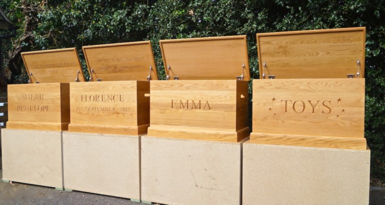 Personalised Wooden Toy Boxes, As Made for Prince George | MMSS