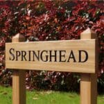 Premium Free Standing House Signs | MakeMeSomethingSpecial.com