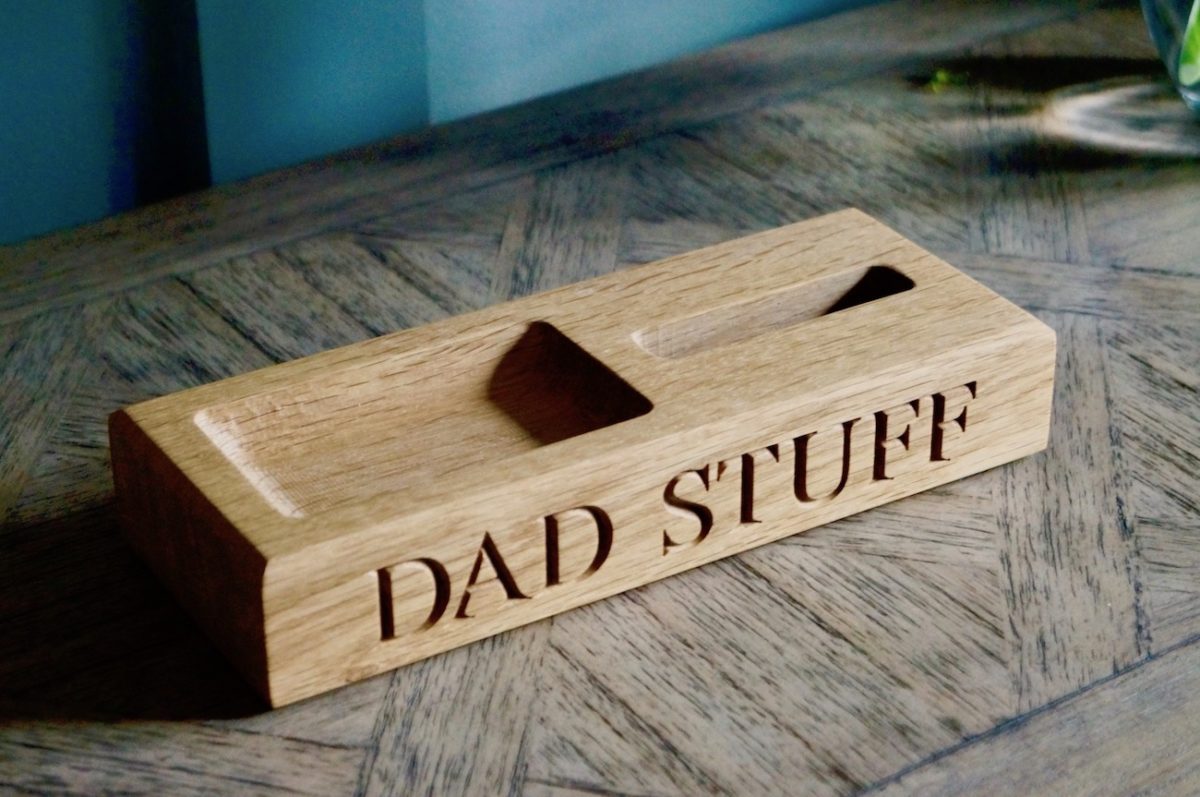 Phone & Coin Tray | MakeMeSomethingSpecial.com