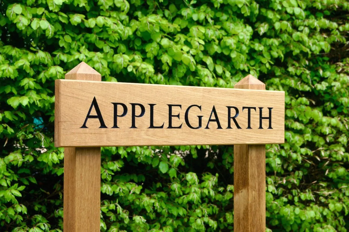 Premium Free Standing House Signs | MakeMeSomethingSpecial.com