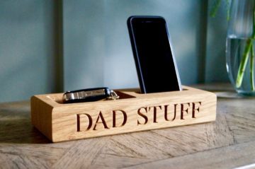 Phone & Coin Tray | MakeMeSomethingSpecial.com