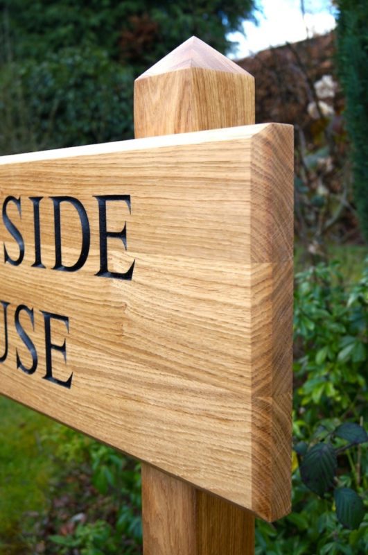 Premium Free Standing House Signs | MakeMeSomethingSpecial.com