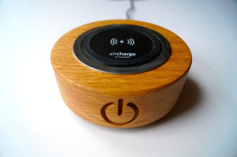 Wooden Wireless Phone Chargers | MakeMeSomethingSpecial.com