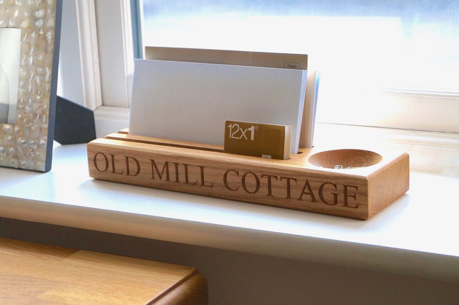 Large Wooden Post / Letter Rack | MakeMeSomethingSpecial.com