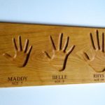 Handprint Impression Plaques | MakeMeSomethingSpecial.com