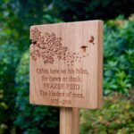 Engraved Tree Memorial Plaques | MakeMeSomethingSpecial.com
