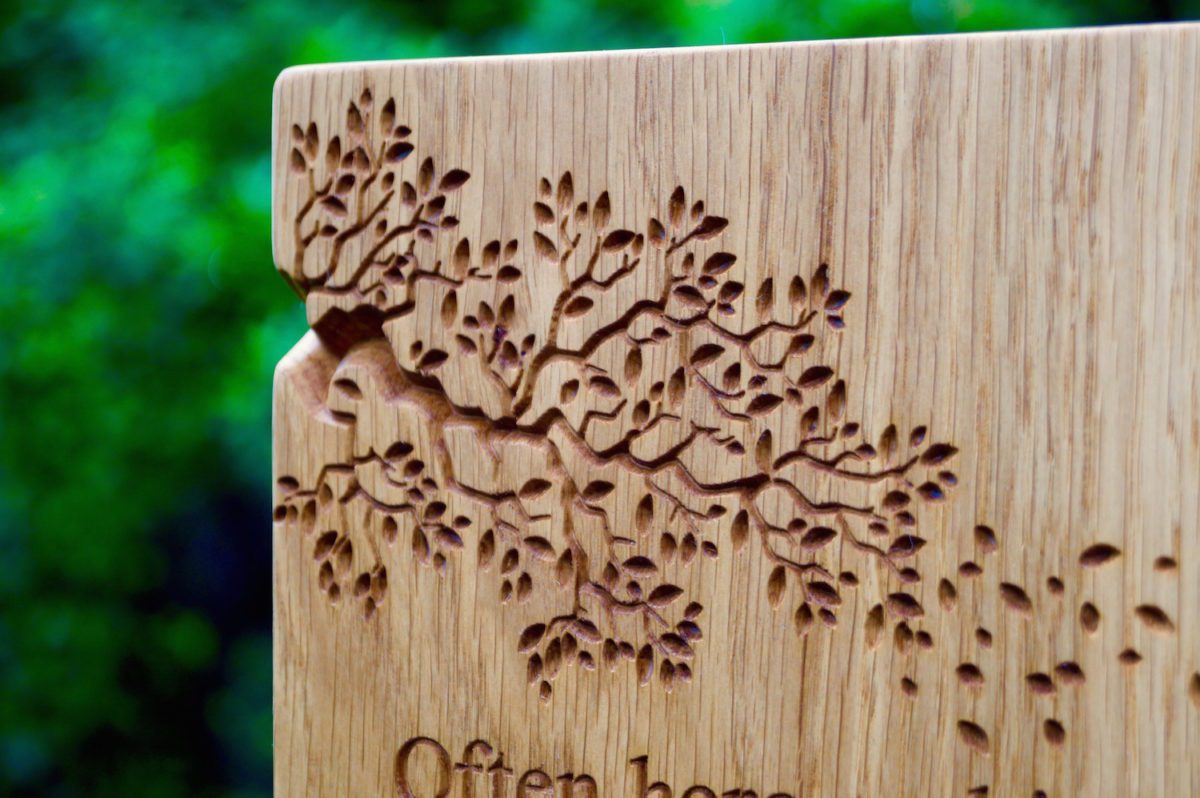 Engraved Tree Memorial Plaques | MakeMeSomethingSpecial.com