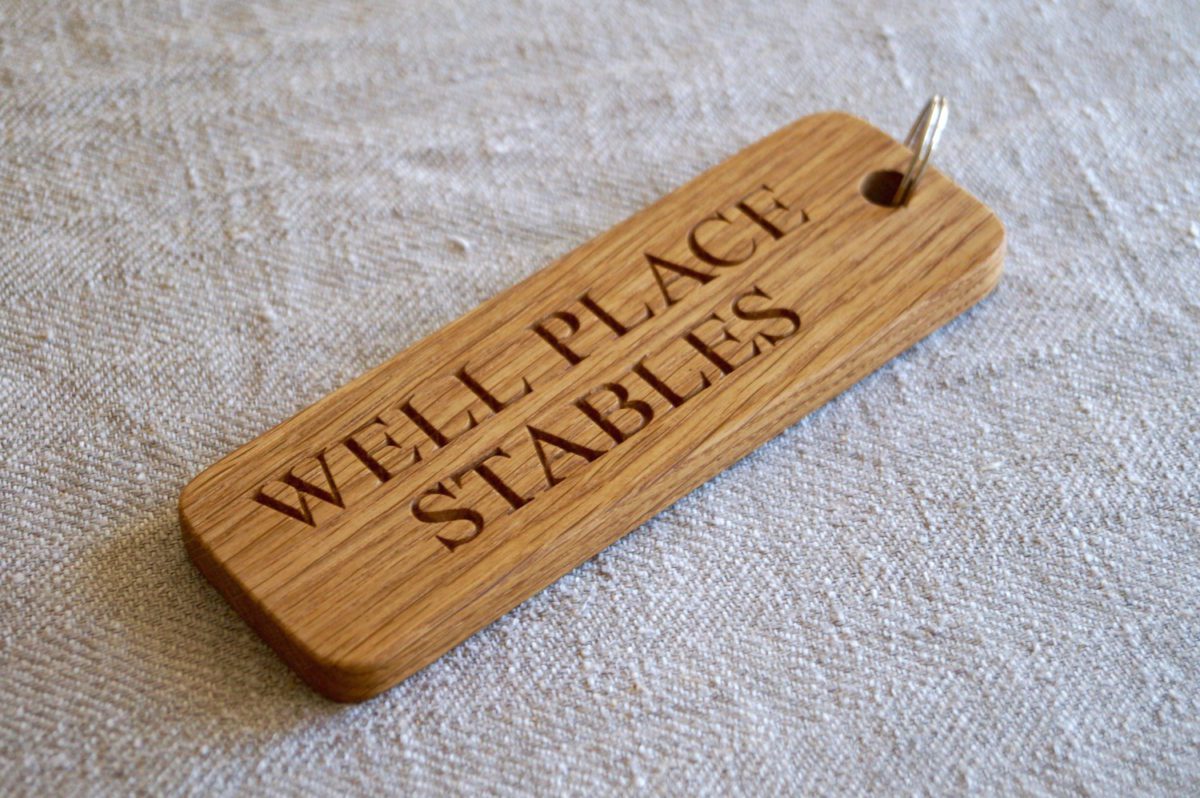 Engraved Wooden Keyrings | MakeMeSomethingSpecial.com