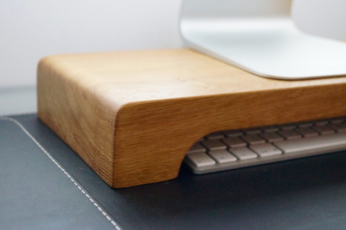 Wooden Computer Stands | MakeMeSomethingSpecial.com