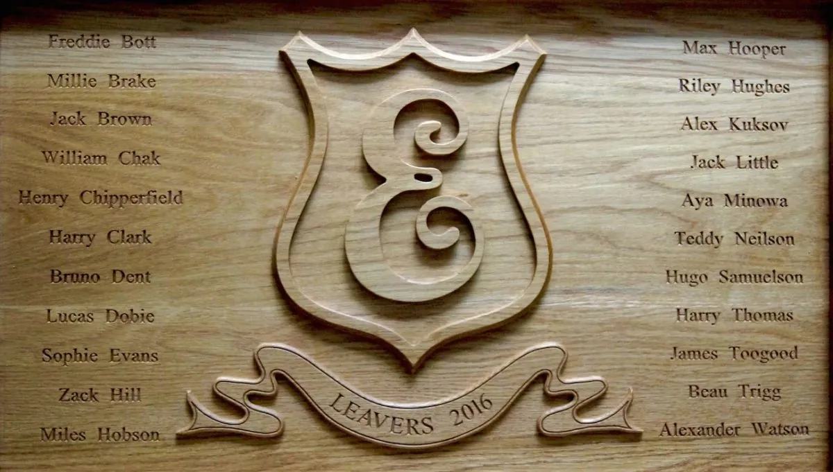 Carved Oak Coffee Table | MakeMeSomethingSpecial.com