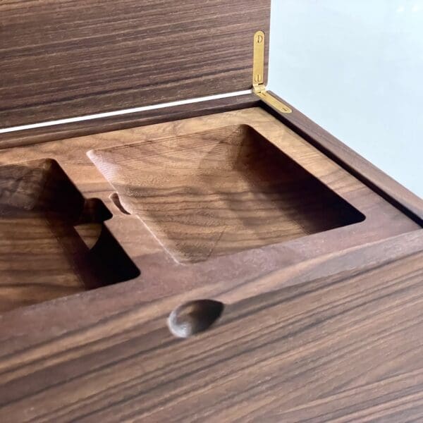 Personalised Wooden Box with Hinged Lid | MakeMeSomethingSpecial