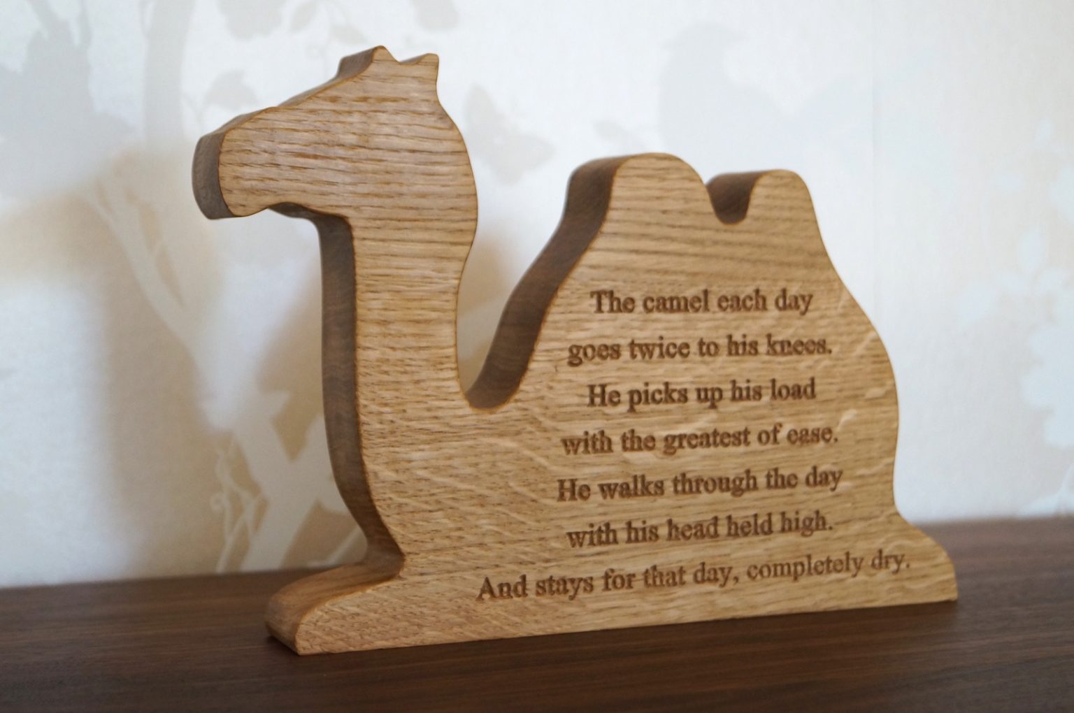 Engraved Wooden Animals | MakeMeSomethingSpecial.com