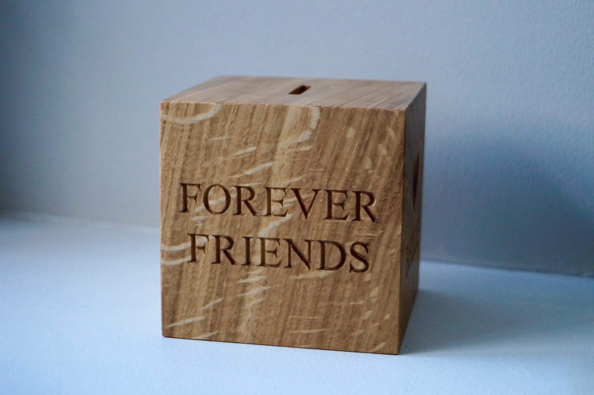 Personalised Wooden Money Box | MakeMeSomethingSpecial.com