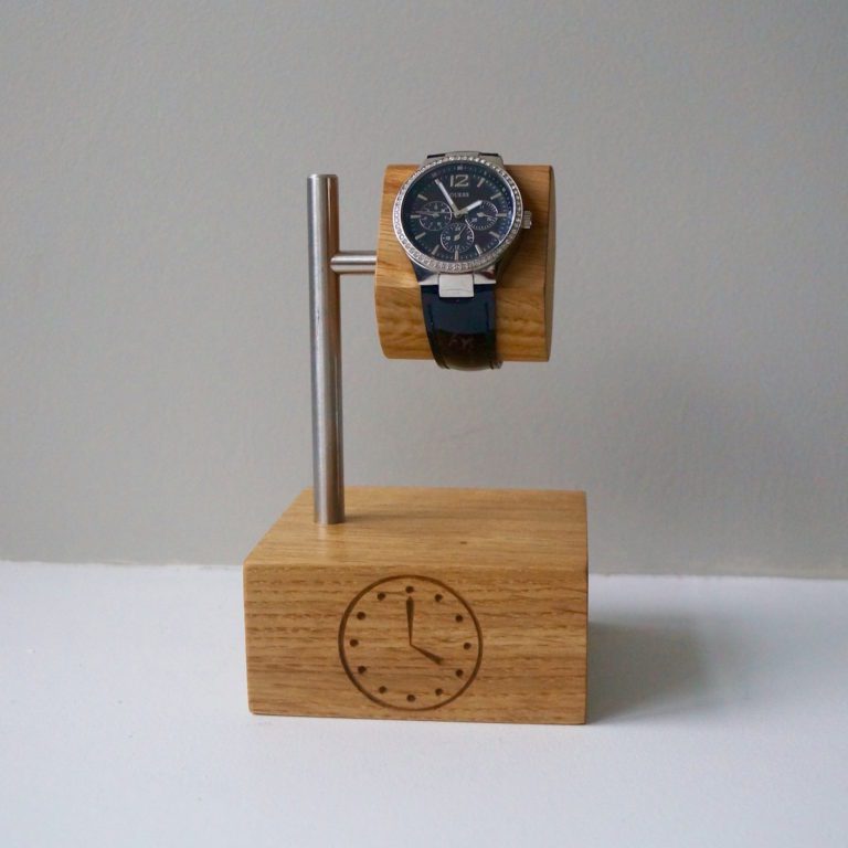 Personalised Wooden Watch Stand | MakeMeSomethingSpecial