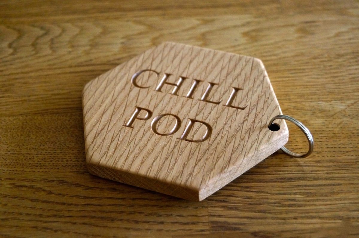 Engraved Wooden Key Rings for B&Bs and Hotels | MakeMeSomethingSpecial