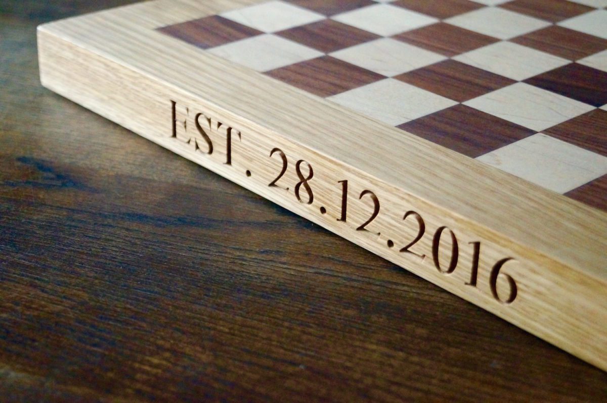 Wooden Chess Boards | Personalised Chess Sets | MMSS