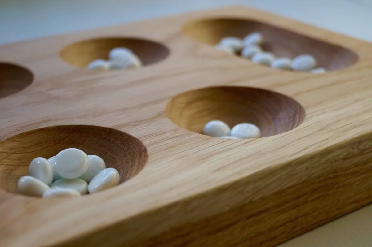 Personalised Wooden Mancala Boards | MakeMeSomethingSpecial.com