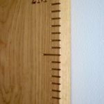 Personalised Oak Height Chart | MakeMeSomethingSpecial.com