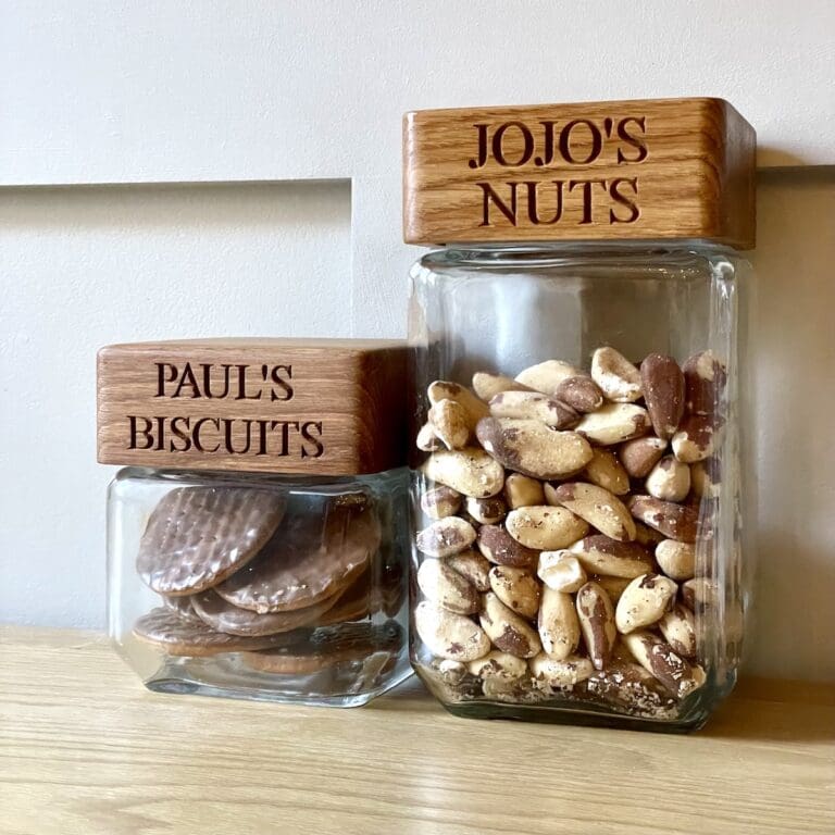 Personalised Food Storage Jars | MakeMeSomethingSpecial.com