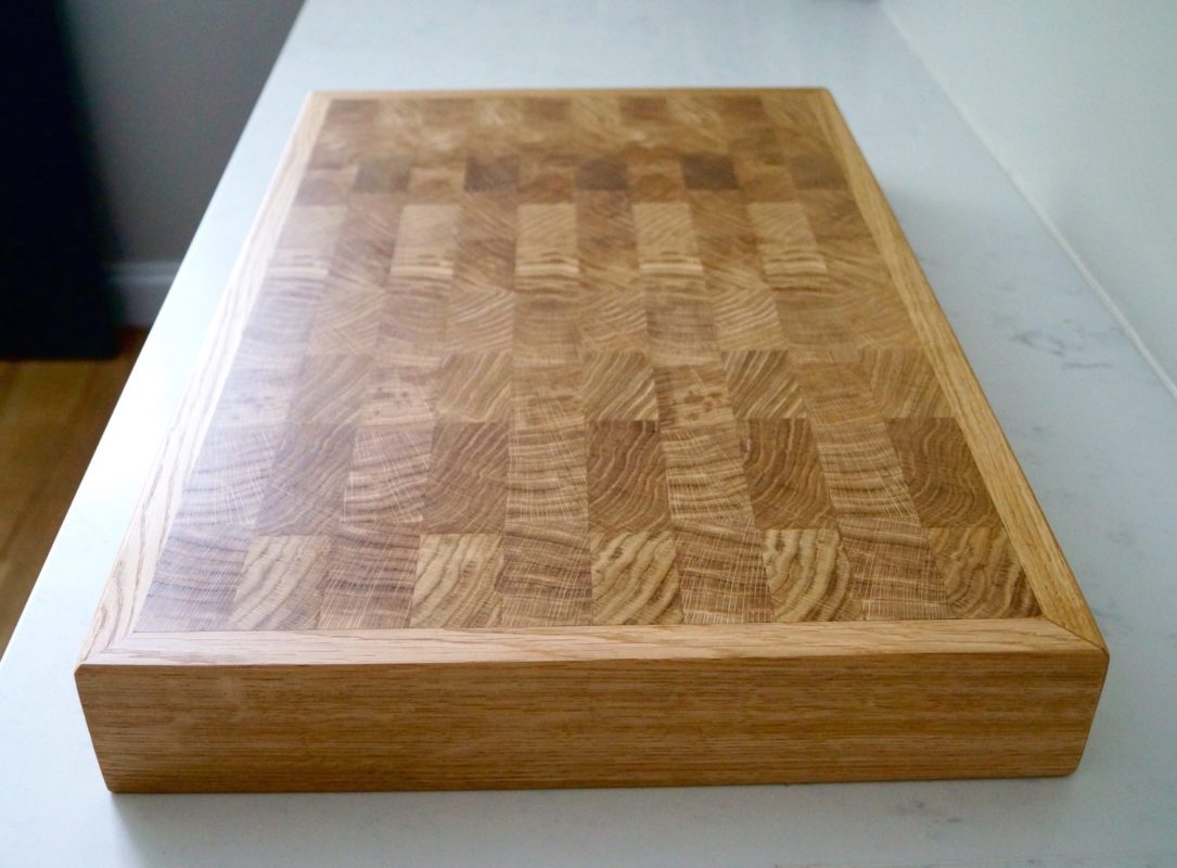 Framed End Grain Chopping Board | MakeMeSomethingSpecial