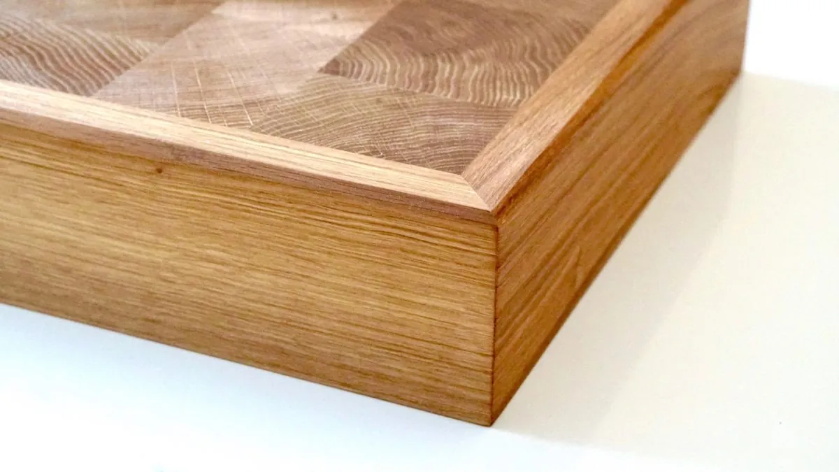 Framed End Grain Chopping Board | MakeMeSomethingSpecial