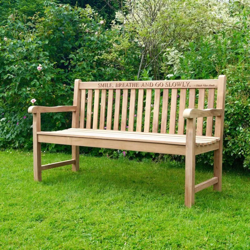Personalised Wooden Garden Benches | MakeMeSomethingSpecial
