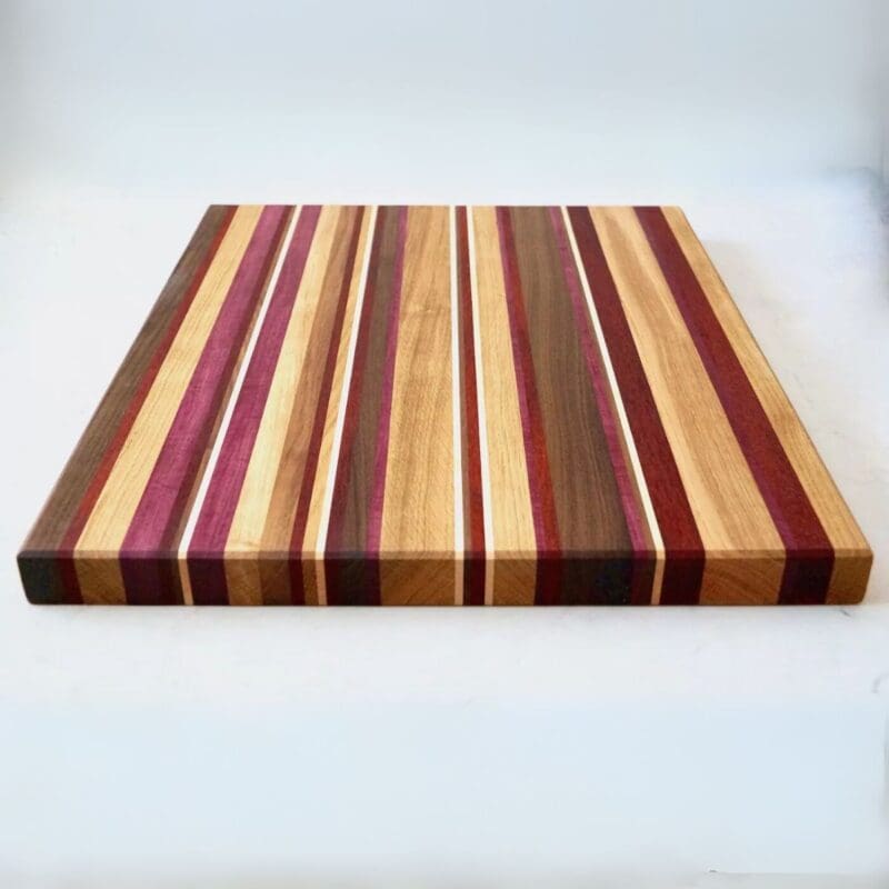 Multi Colour Stipe Chopping Boards | MakeMeSomethingSpecial