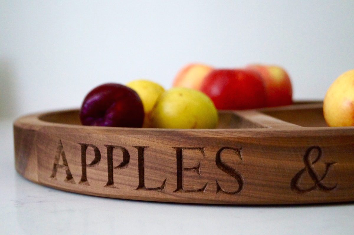 Personalised Wooden Fruit Bowl | MakeMeSomethingSpecial