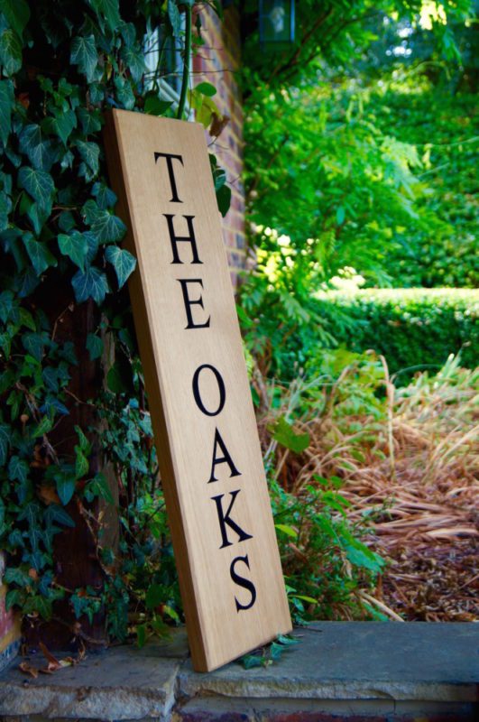Premium Wooden House Signs | MakeMeSomethingSpecial.com