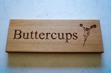 Engraved Wooden Public Notice Signs | MakeMeSomethingSpecial.com