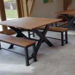 Bespoke X-Frame Dining Tables| MakeMeSomethingSpecial.com
