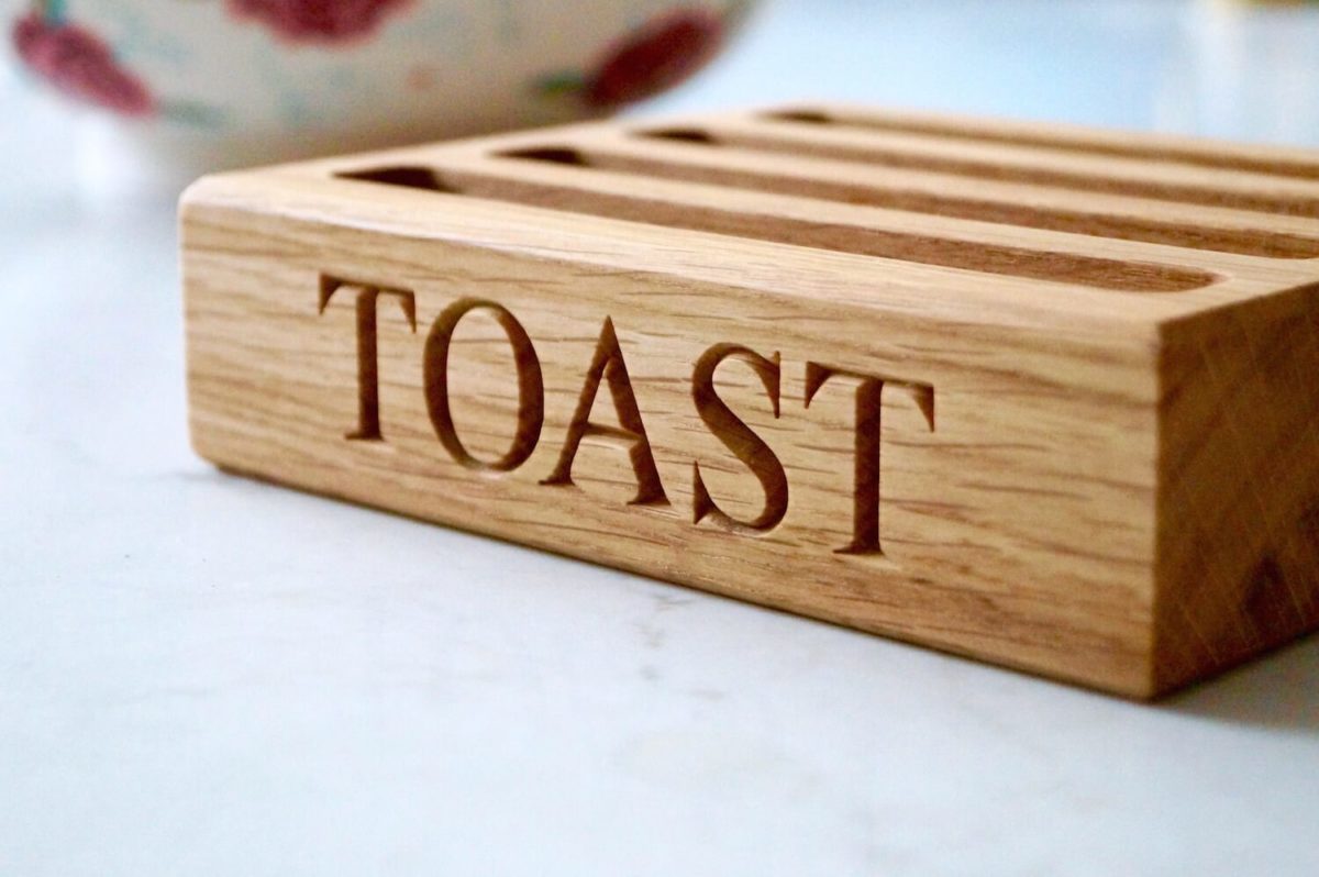 Personalised Toast Racks | MakeMeSomethingSpecial.com