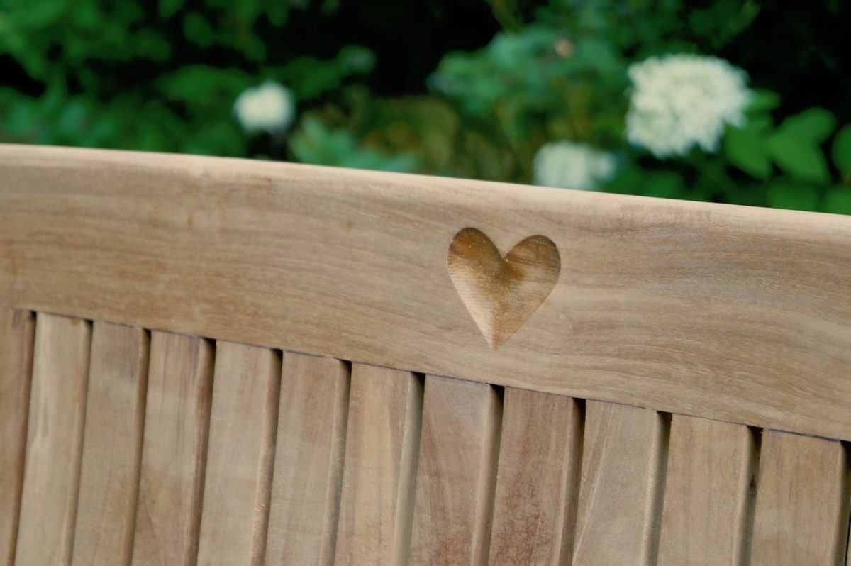 Engraved Wooden Outdoor Garden Bench - MakeMeSomethingSpecial