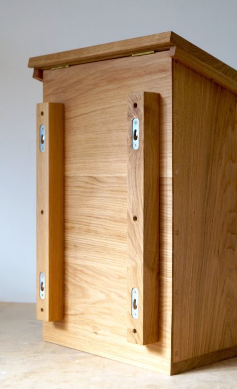 Personalised Wooden Post Box With Lock | MakeMeSomethingSpecial