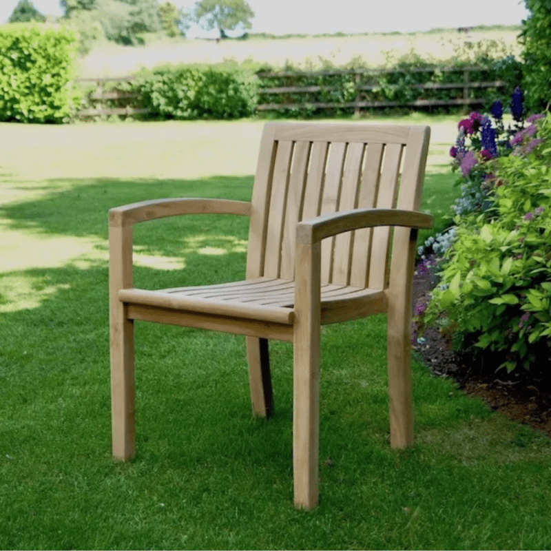 Personalised Wooden Garden Chair - MakeMeSomethingSpecial