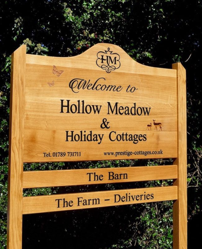 Bespoke Wooden House Signs | MakeMeSomethingSpecial.com