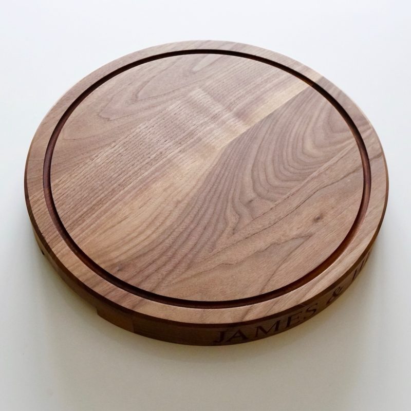 Round Wooden Cheese Boards | MakeMeSomethingSpecial.com