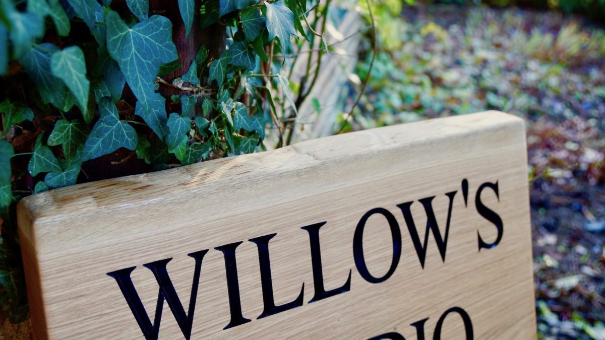 Rustic Wooden House Signs | MakeMeSomethingSpecial.com