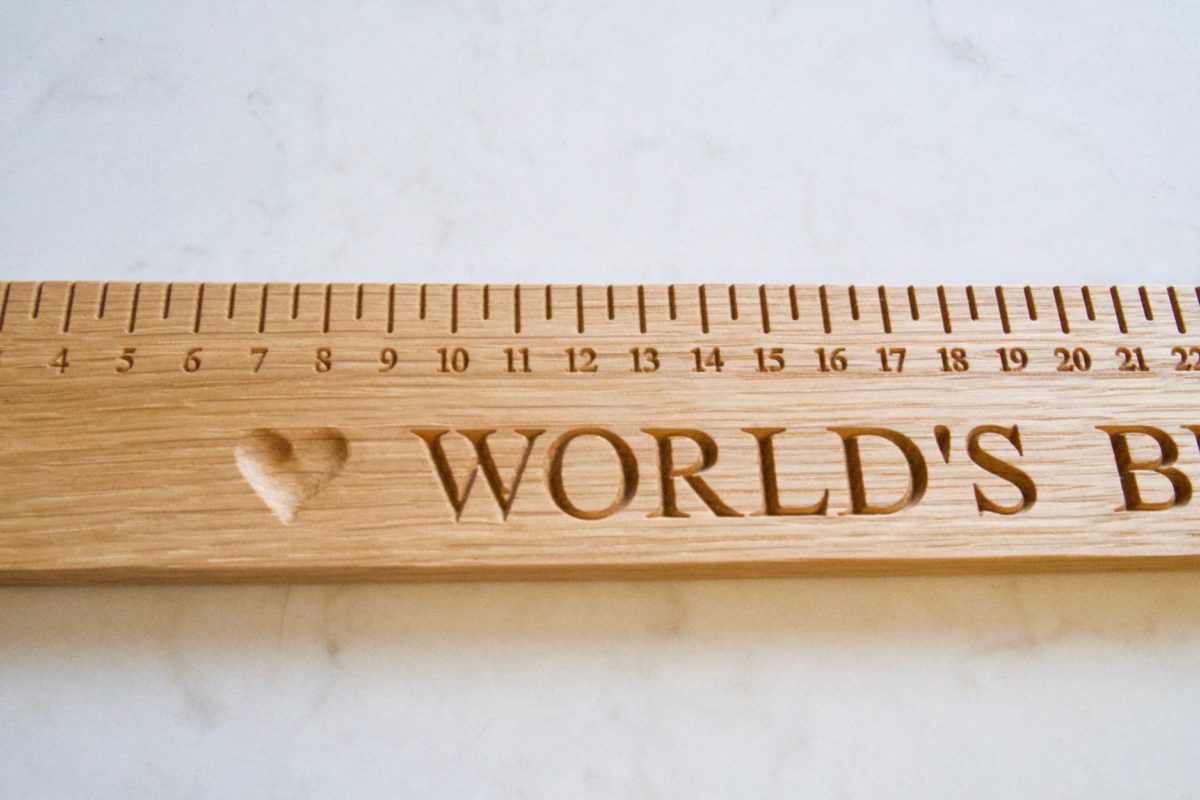 Personalised Wooden Rulers - MakeMeSomethingSpecial.com