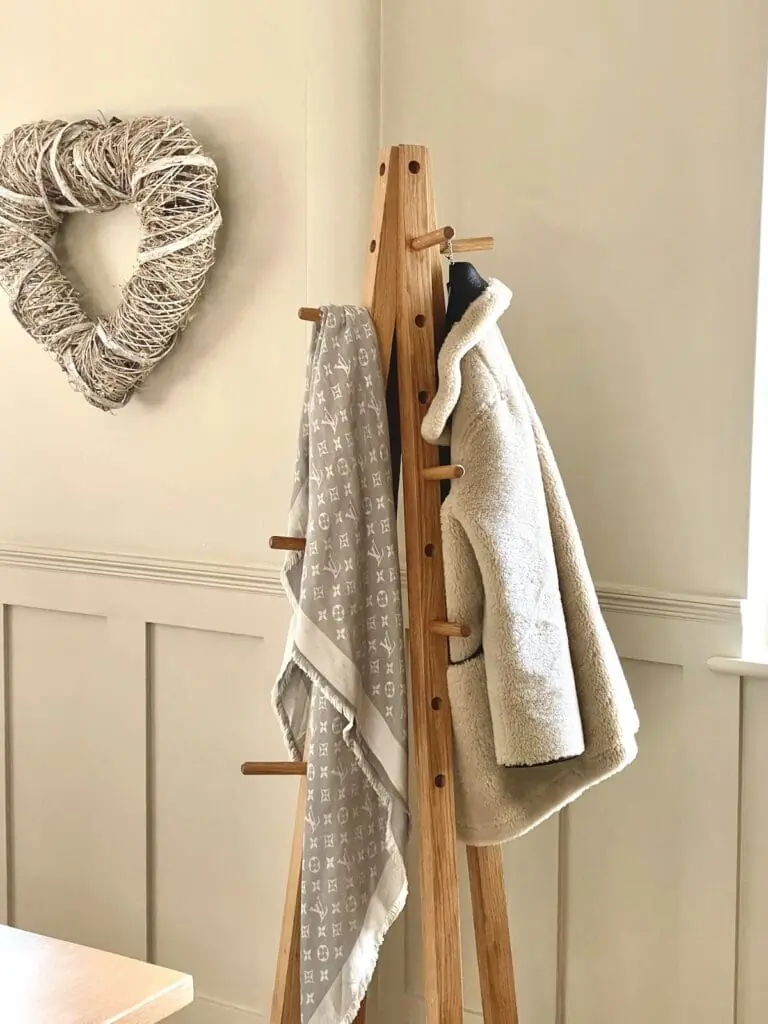 Handmade Oak Coat Rack Stand | MakeMeSomethingSpecial.com