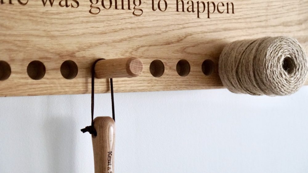 Personalised Wooden Garden Tool Racks | MakeMeSomethingSpecial